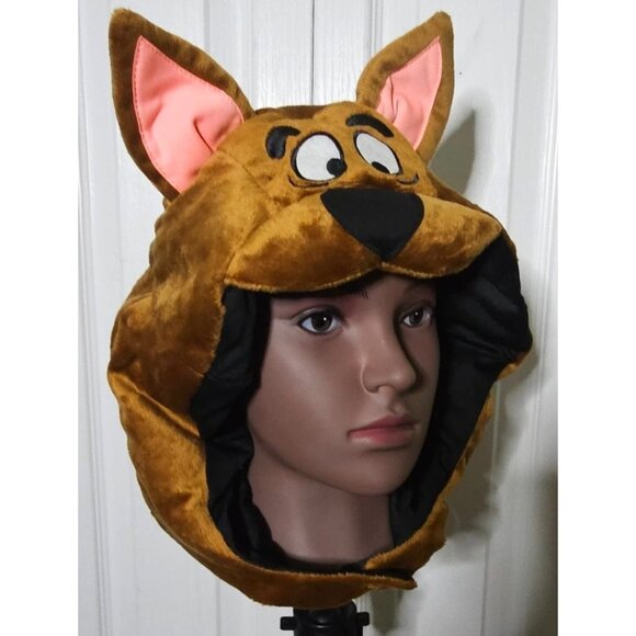 Accessories | Scoobydoo Plush Hood Mask Ears Face Adults Party Costume ...